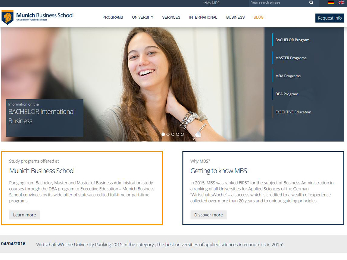 Blog Munich Business School