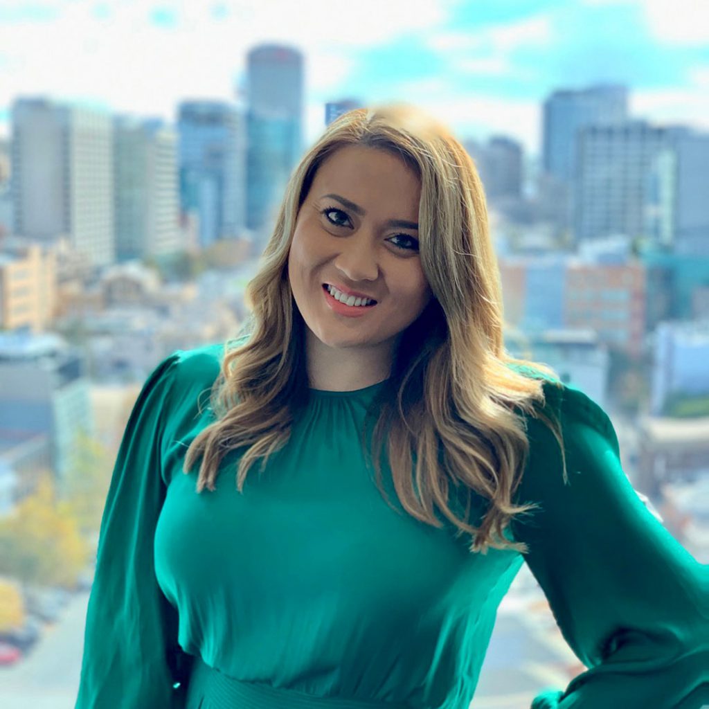 Innovation Panel on Blockchain Features MBA Student Kerry-Anne Palzewski