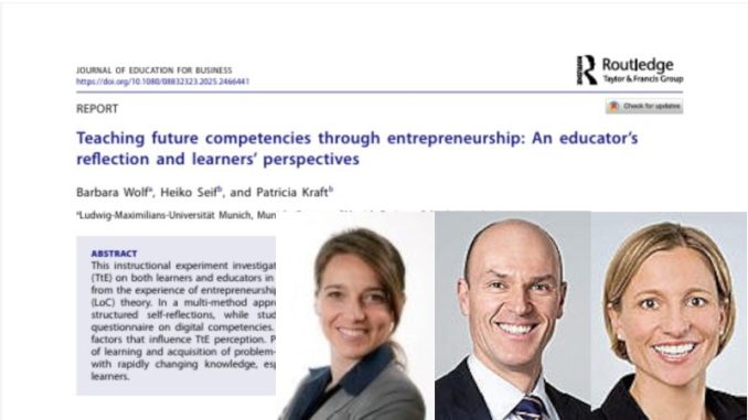 Empowering Future Competencies Through Entrepreneurship